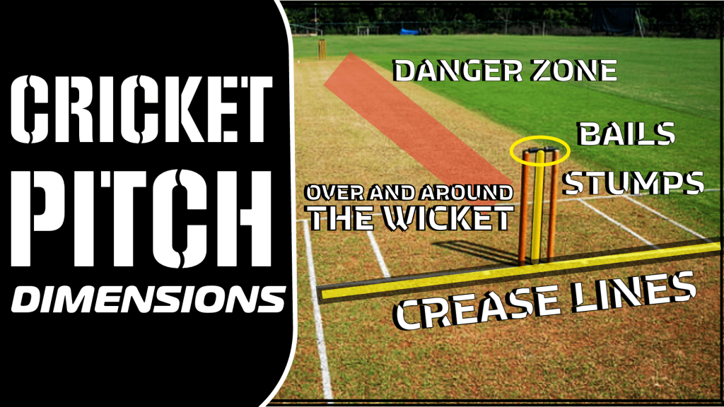Cricket pitch measurements | Crease Lines & other pitch basics ...